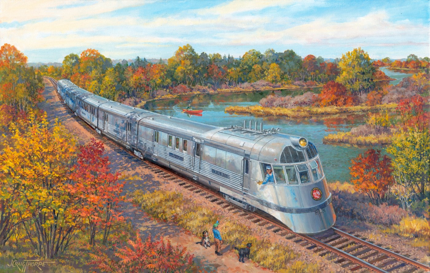 Zephyr Model Train Lionel 6 38860 O Scale Burlington Pioneer Zephyr O